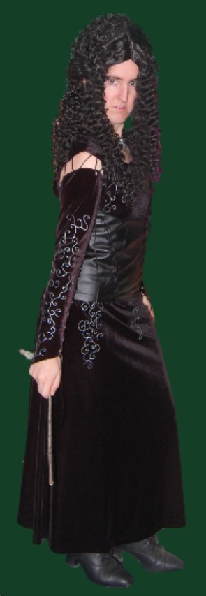 Bellatrix Lestrange Costume Tutorial Part 3