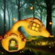 How To Make A Fairy House From a Gourd ~ The Woodland Elf